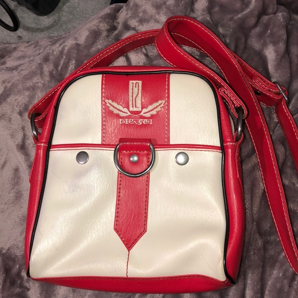 Diesel | Bags | Vintage Diesel Red White Crossbody Bag Purse | Poshmark